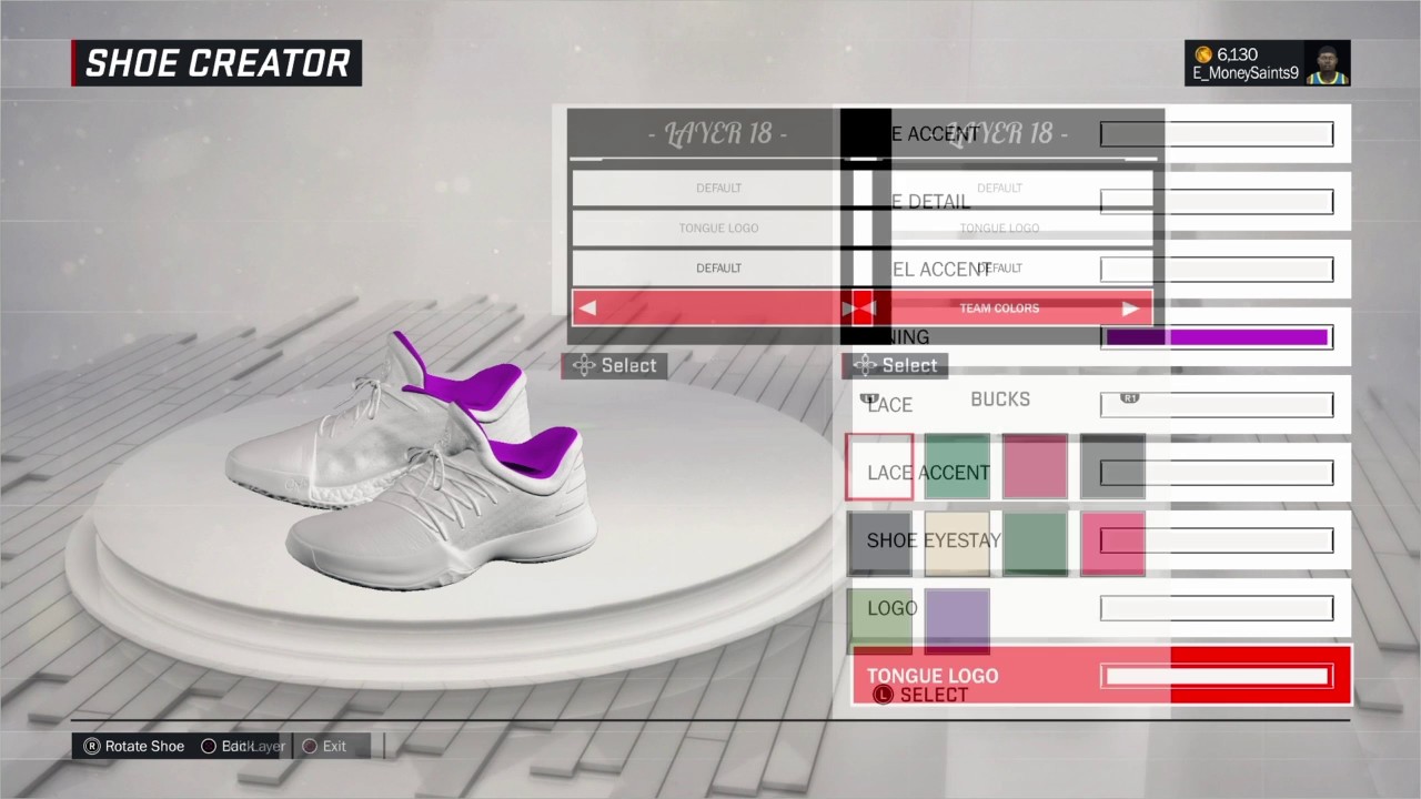 Nba 2k17-Harden 1 Custom Colorway - YouTube