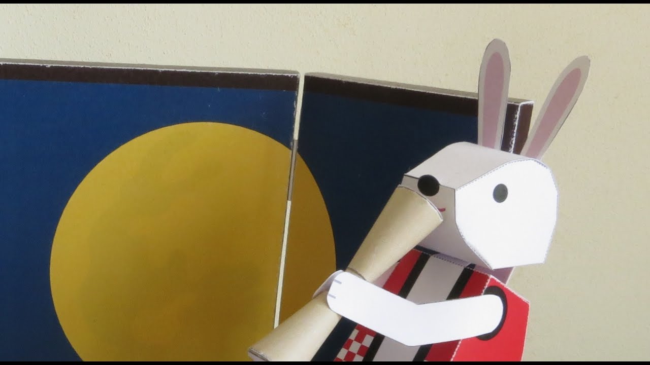 automaton - papercraft - furry rice thumper - dutchpapergirl - YouTube