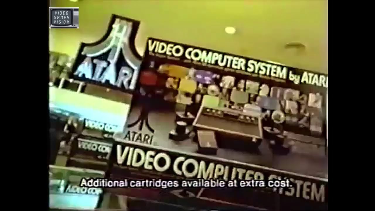 𝗔𝘁𝗮𝗿𝗶 𝗩𝗖𝗦 𝟮𝟲𝟬𝟬 𝗖𝗵𝗿𝗶𝘀𝘁𝗺𝗮𝘀 𝟭𝟵𝟳𝟳 (Atari, USA, 1977) [Commercial/advert ...