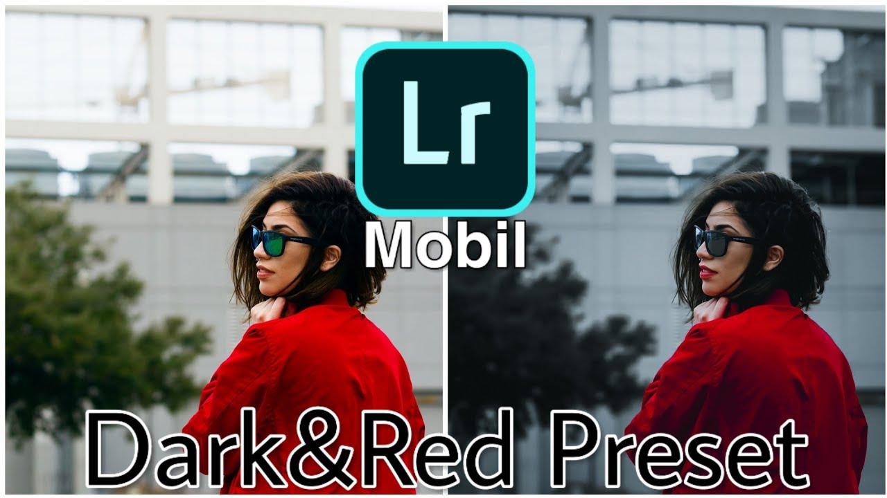 Dark&Red Preset - Lightroom Mobil | AM Editing+50 Filter Free For ...