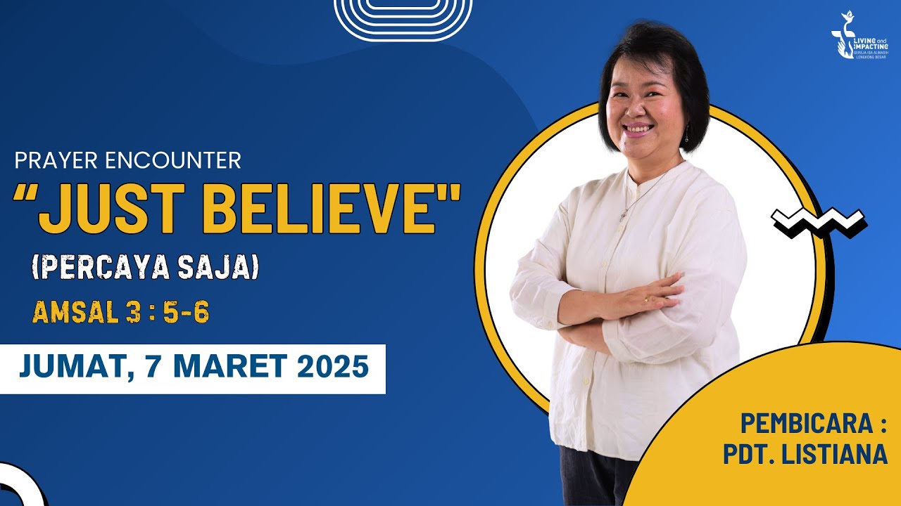 Prayer Encounter Jumat 7 Maret 2025 - YouTube
