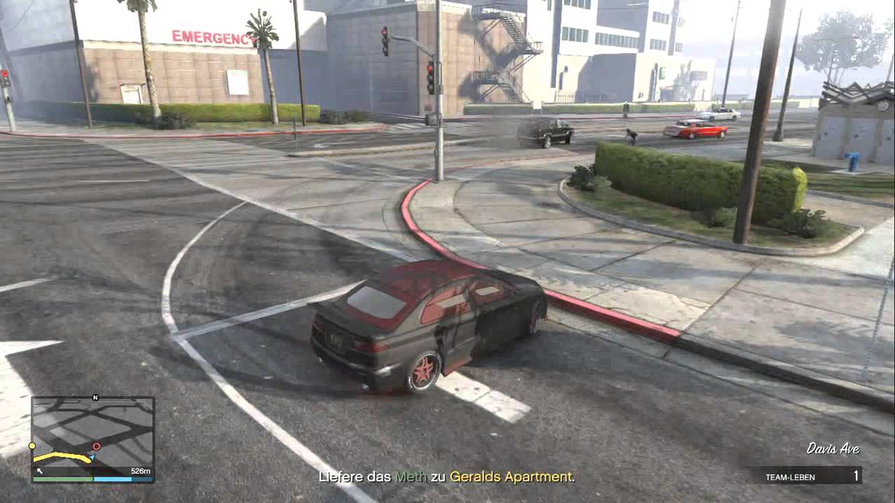 GTA 5 (PS3) - Online Mission (Überschwemmung im LS River) - YouTube