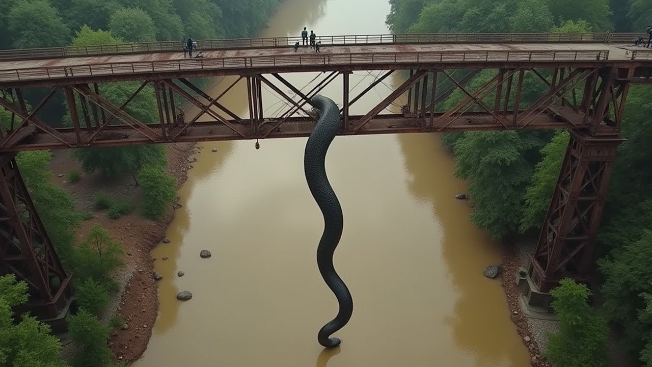 Gigantic Snakes Caught on Camera - YouTube