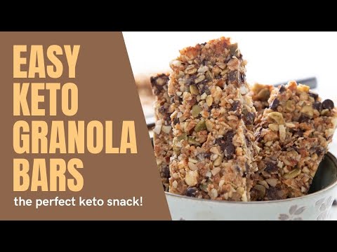 Keto Granola Bars