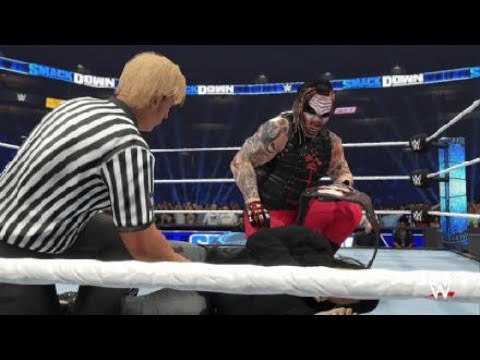 Bo dallas vs The fiend Bray Wyatt casket match - YouTube