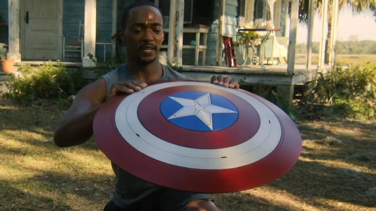 Sam training with Caps Shield scene | The Falcon And The Winter Soldier ...