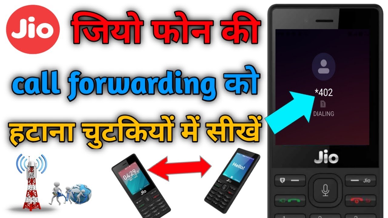 Jio phone ki call forwarding ko kaise remove Kare !how to in jio phone ...