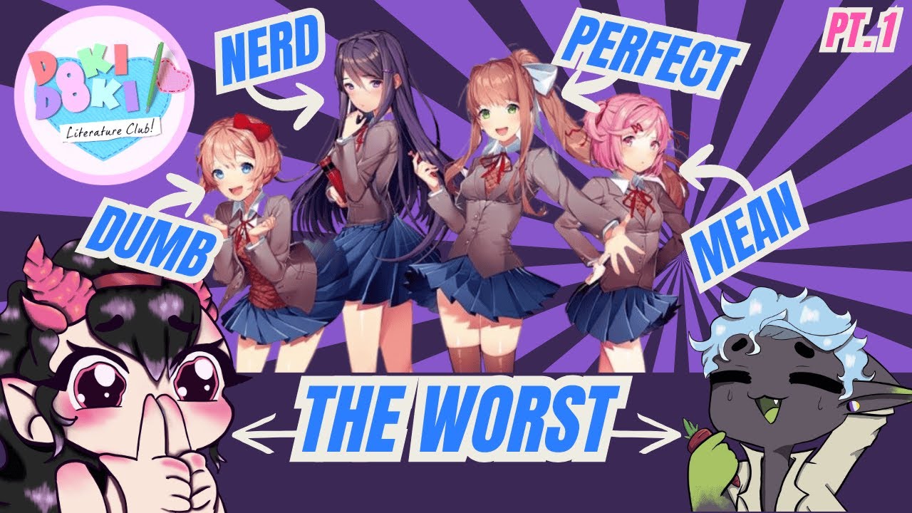 Doki Doki Dummies- DDLC+ pt 1 - YouTube