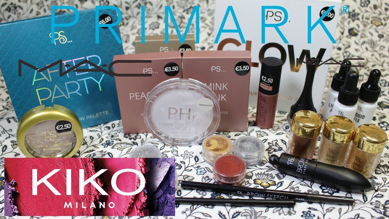 SMINK-HAUL - Primark, KIKO, MAC... - YouTube