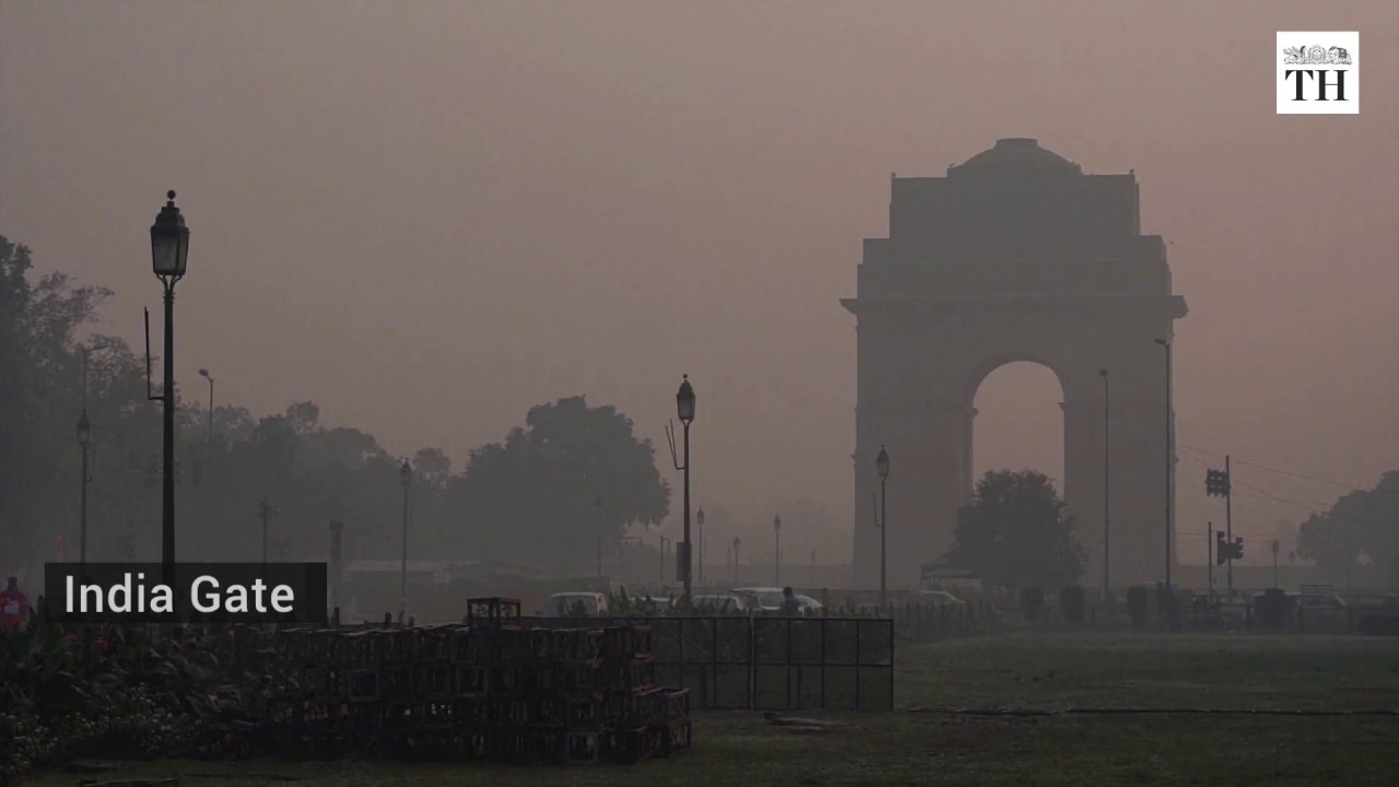 Delhi air pollution: before and after - YouTube