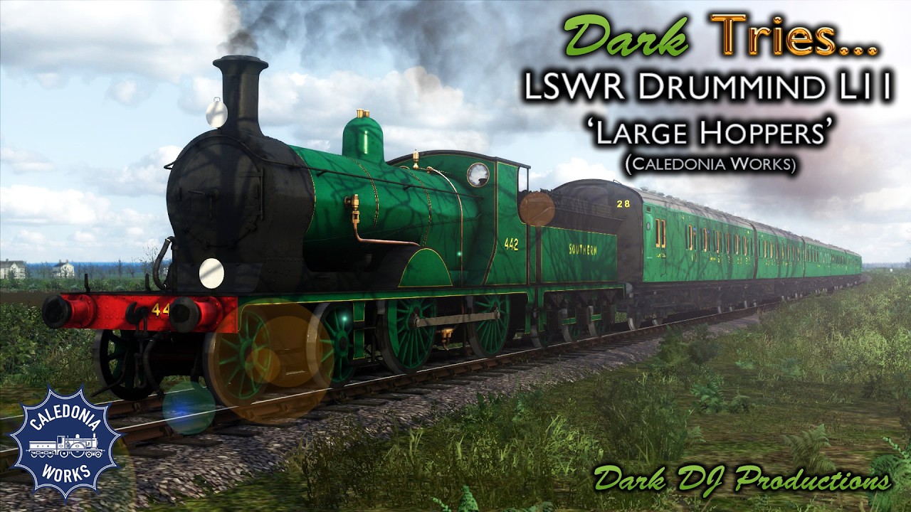 Dark Tries... | CW LSWR Drummond L11 'Large Hoppers' - YouTube