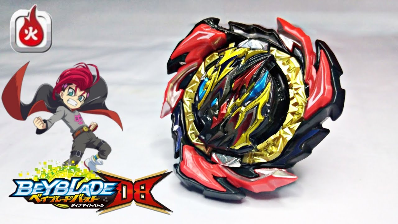 Dangerous Belial Unpacking (Flame brand) Beyblade Burst DB - YouTube