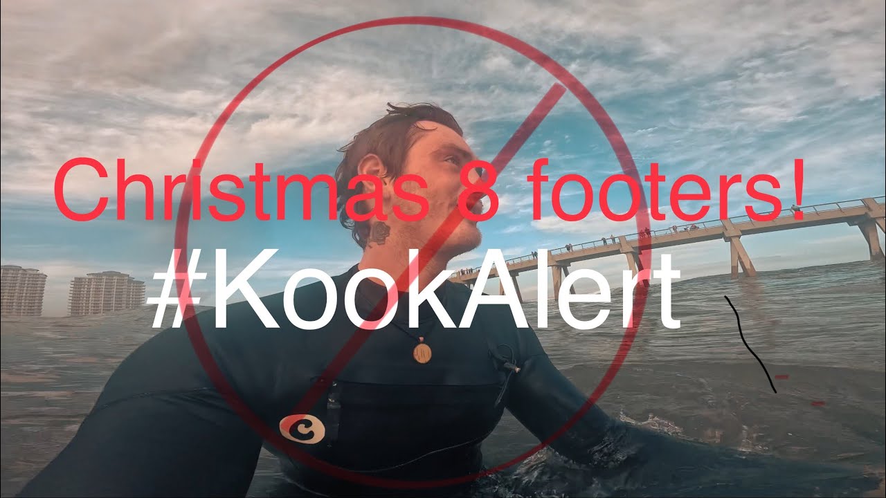 Christmas Day Swell - Santa Gave us 5-8 ft. Waves! - YouTube