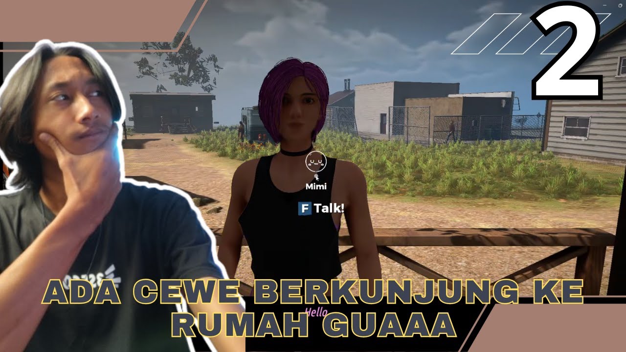 Wowww, Ada Cewe Nih Berkunjung Kesini- Streamer Life Simulator 2 - Part ...