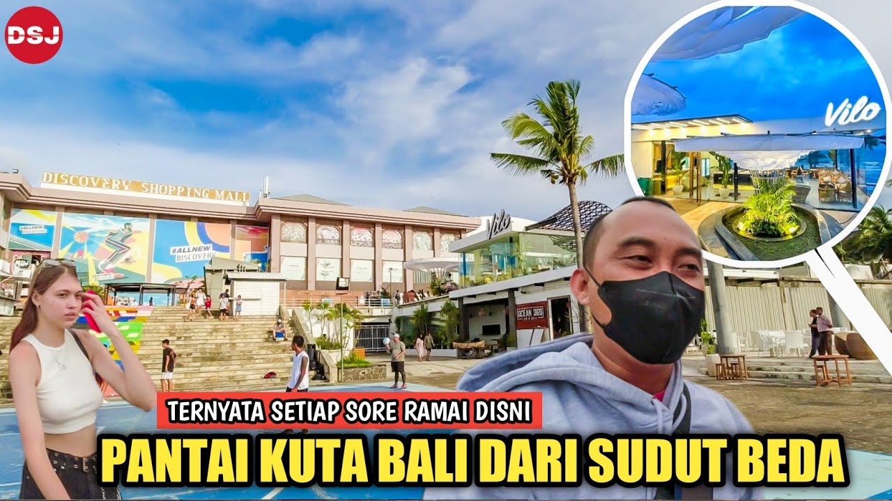 WOW BELAKANG DISCOVERY MALL LANGSUNG PANTAI KEREN ABIS, Situasi Bali ...
