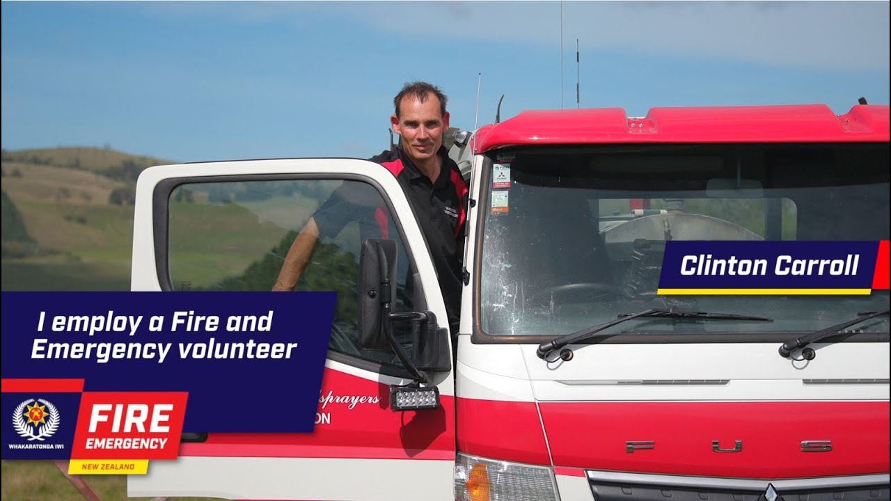 Employing a Fire and Emergency Volunteer - Clinton Carroll, Wairarapa ...