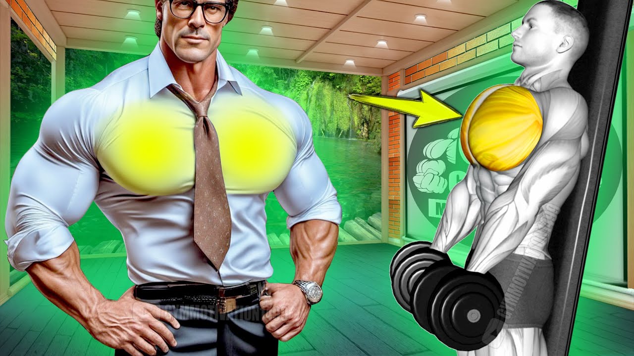 11 Easy Chest Exercises Compilation with Dumbbell Only - YouTube