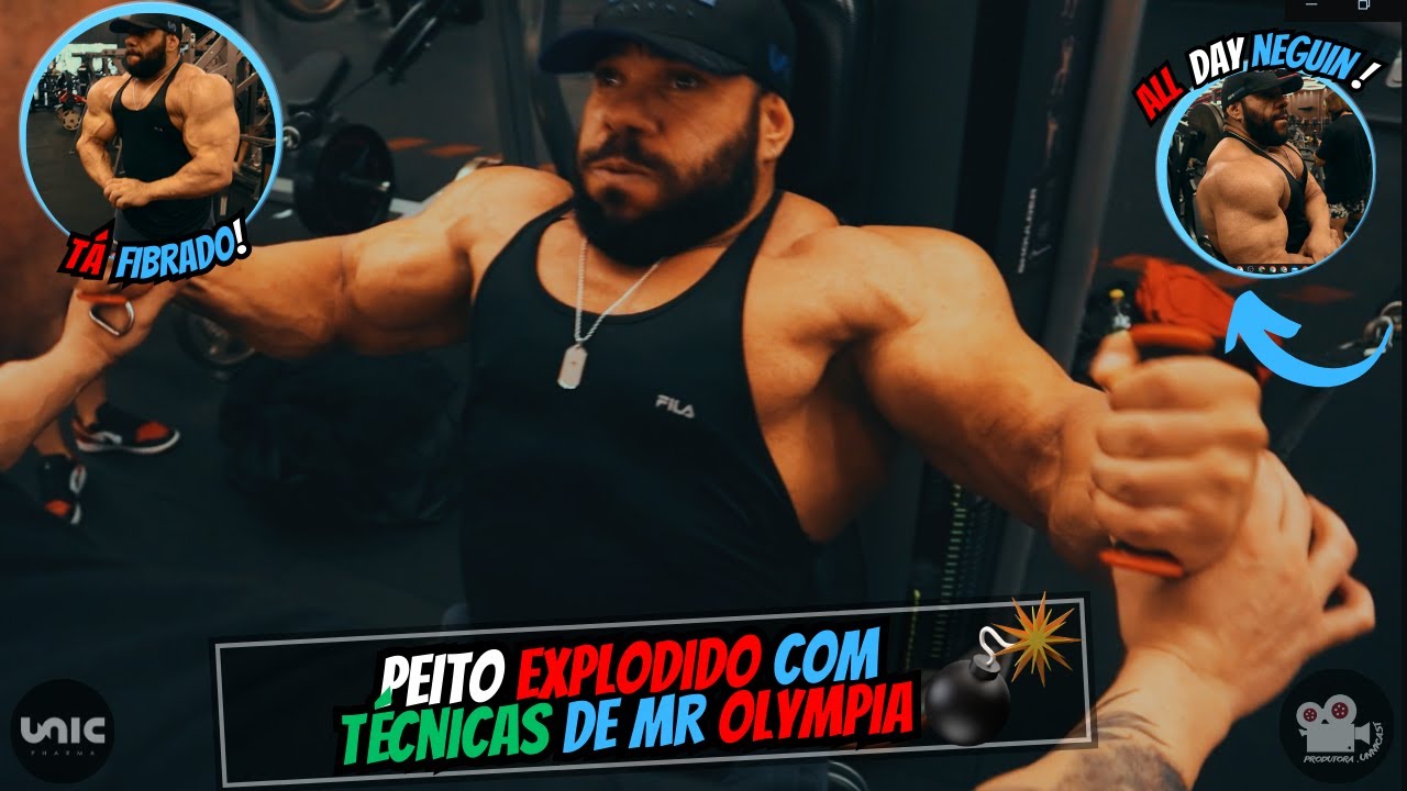 Jorlan Vieira Explodindo o Peitoral!! - YouTube