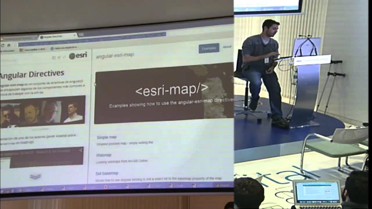 Hackeando la API de ArcGIS con AngularJS - YouTube