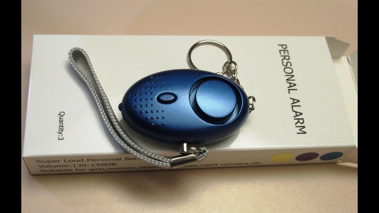 Unboxing and Testing Personal Security Alarm - YouTube