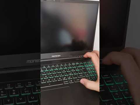 Monster abra a5 v15.5 laptop açılıyor ancak ekrana görüntü gelmiyor
