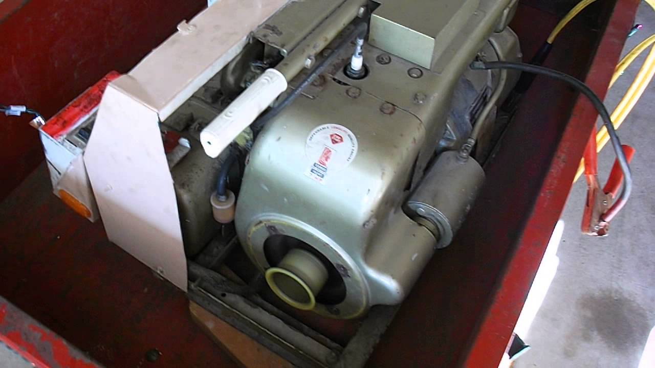 Old Generac Generator - YouTube