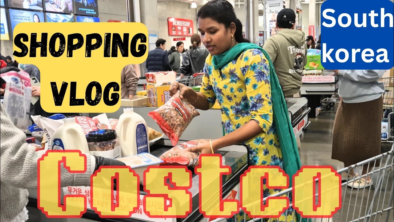 💁‍♀️DIML, WEEKEND vlog, shopping, Costco in Busan, coffee with husband ...