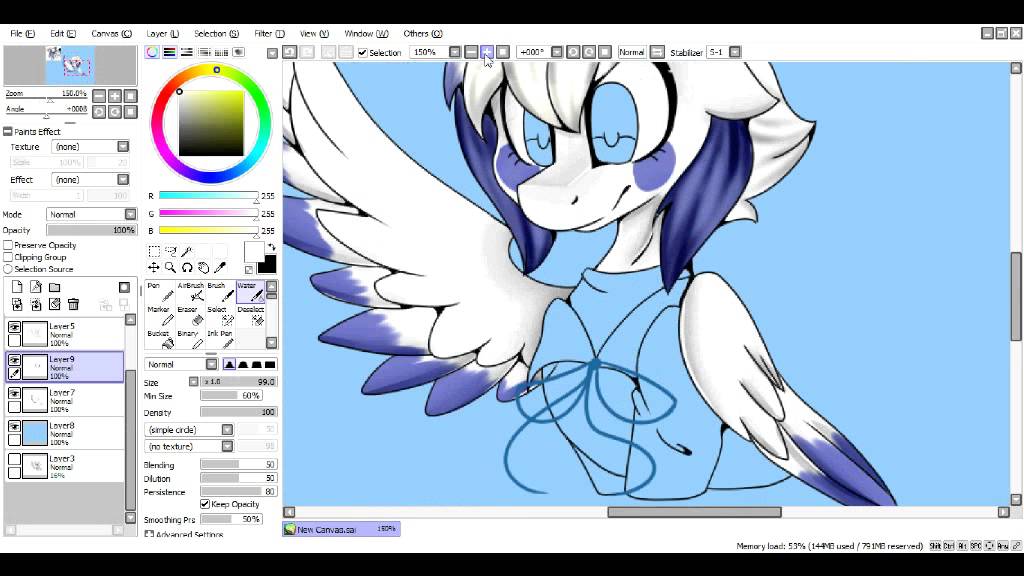 //OC/ Blue Jay - SPEEDPAINT - YouTube
