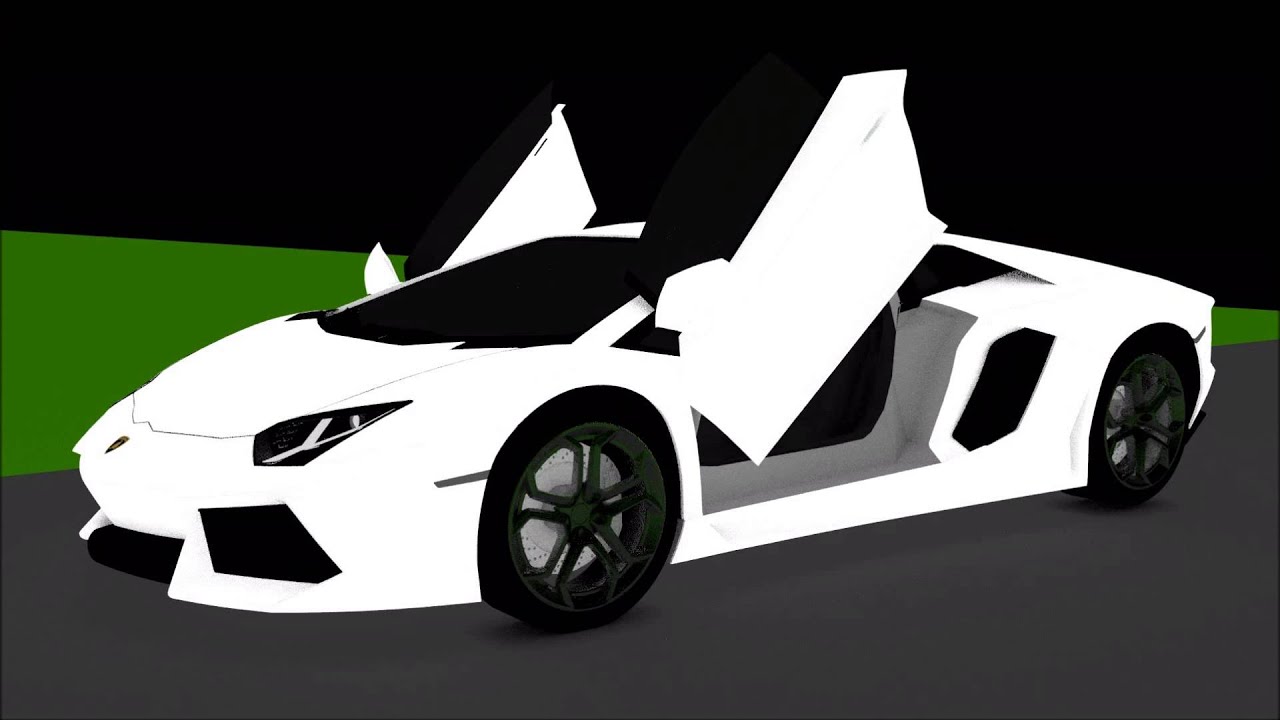 Animated Lamborghini Aventador