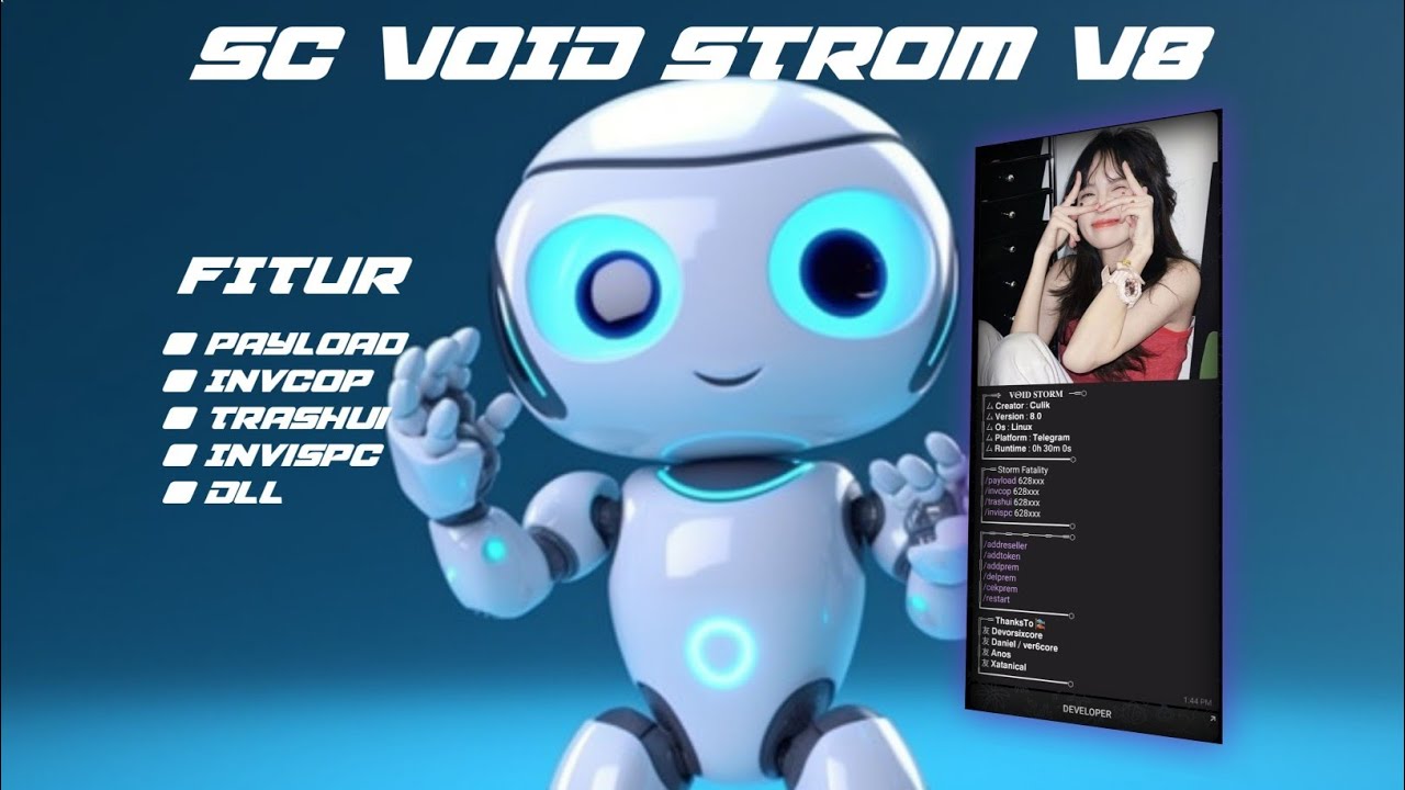 SC VOID STROM V8 VIA TELE BUG TERGANAS ANTI BLACKDOOR HP KORBAN CRASH PARAH☠️ BISA OPEN MURBUG😱 ...