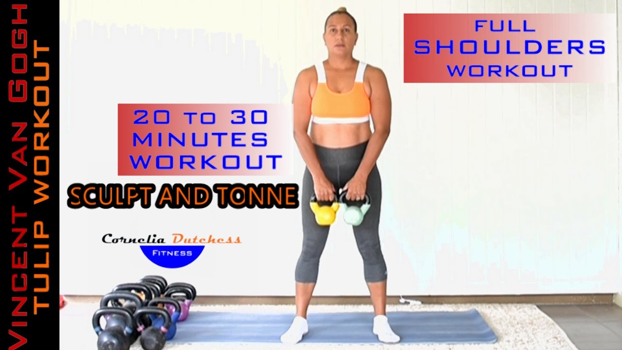 Full Shoulder Workout Vincent Van Gogh Tulip Workouts #shoulderworkout ...