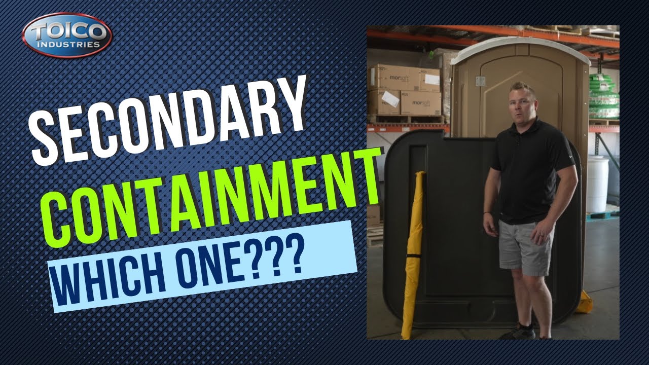 Secondary Containment Trays - Which one is right for you? - YouTube