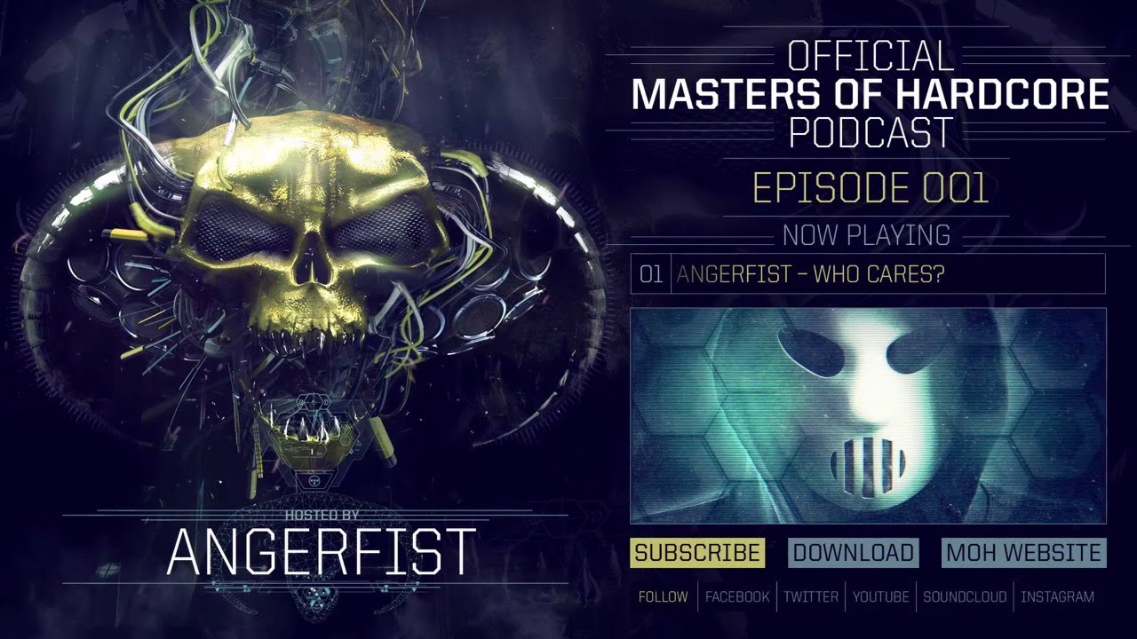 Angerfist - Masters of Hardcore Podcast #1 - YouTube