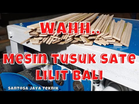 Mesin tusuk sate lilit