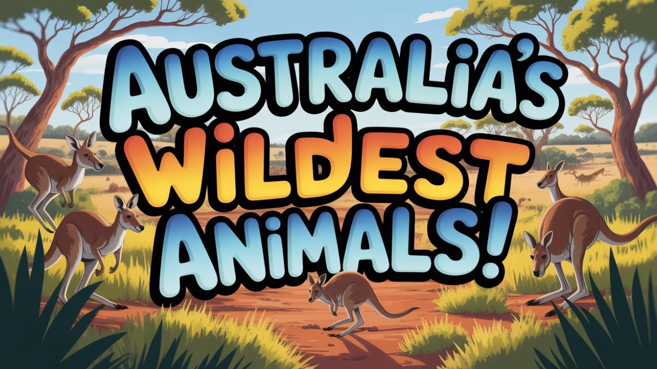 ANIMALS from AUSTRALIA - Educational Video For Kids! - YouTube