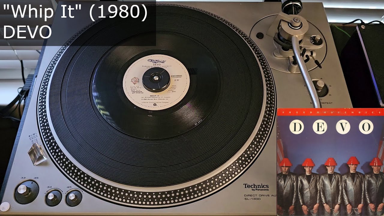 "Whip It" - DEVO [Warner Bros., 1980] 45 RPM Vinyl rip - YouTube
