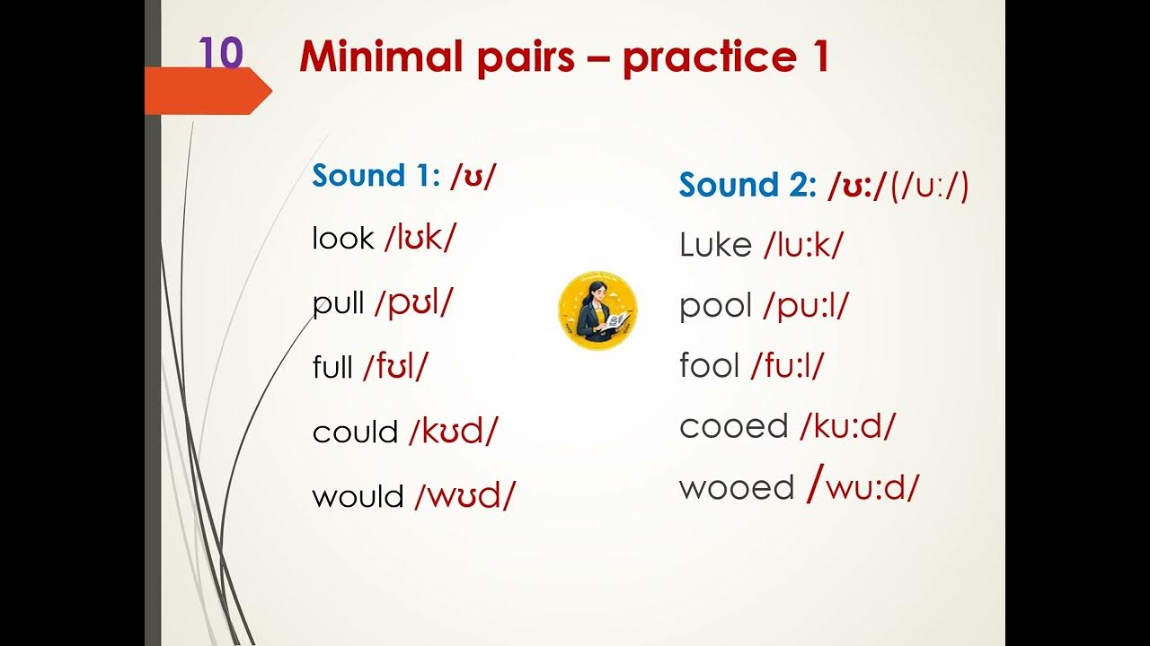 (10) Minimal pairs /ʊ/ - /u:/ || PRONUNCIATION in PRACTICE - YouTube