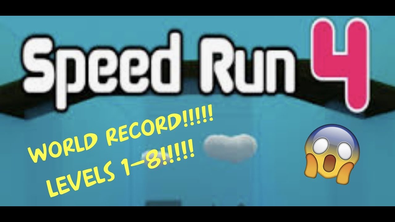 Roblox-speed run 4 world record levels 1-8 (not clickbait) 3:20 - YouTube