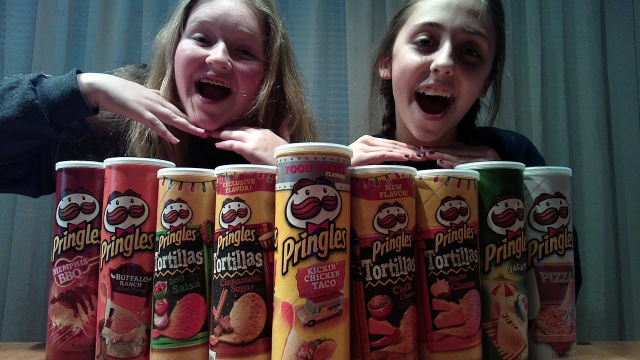 TRYING WEIRD PRINGLES FLAVORS - YouTube