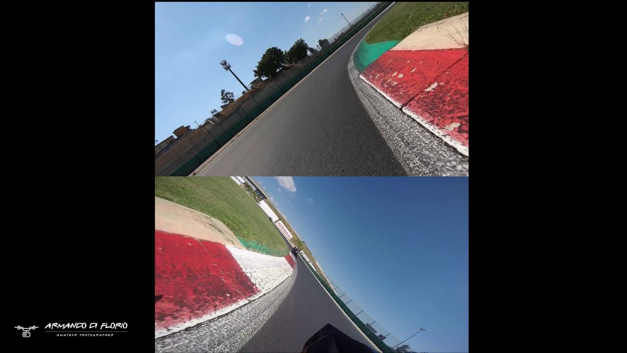 Vallelunga dual cam on board Yamaha R1 @Skudiero - YouTube