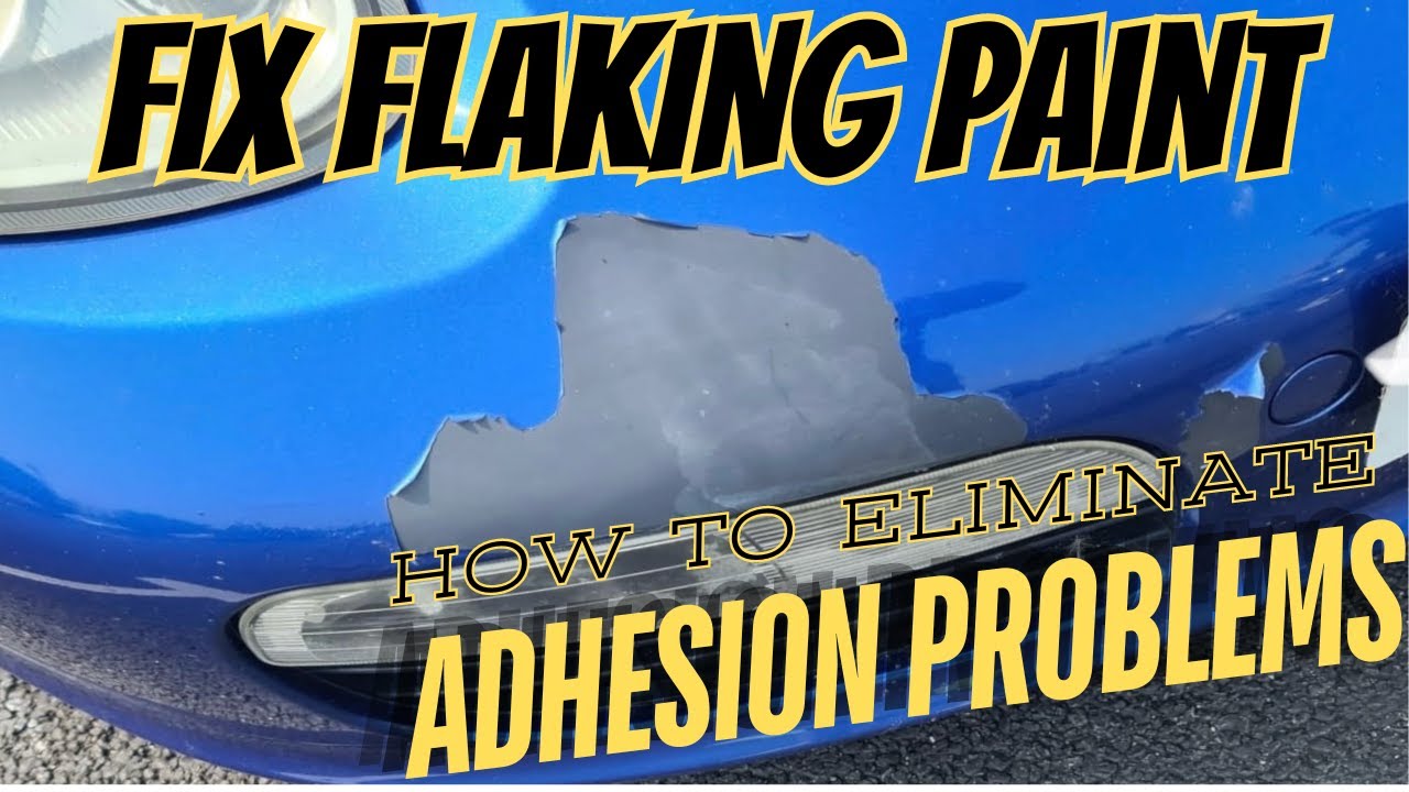 HOW TO FIX FLAKING PAINT | ELIMINATE ADHESION PROBLEMS | PORSCHE ...