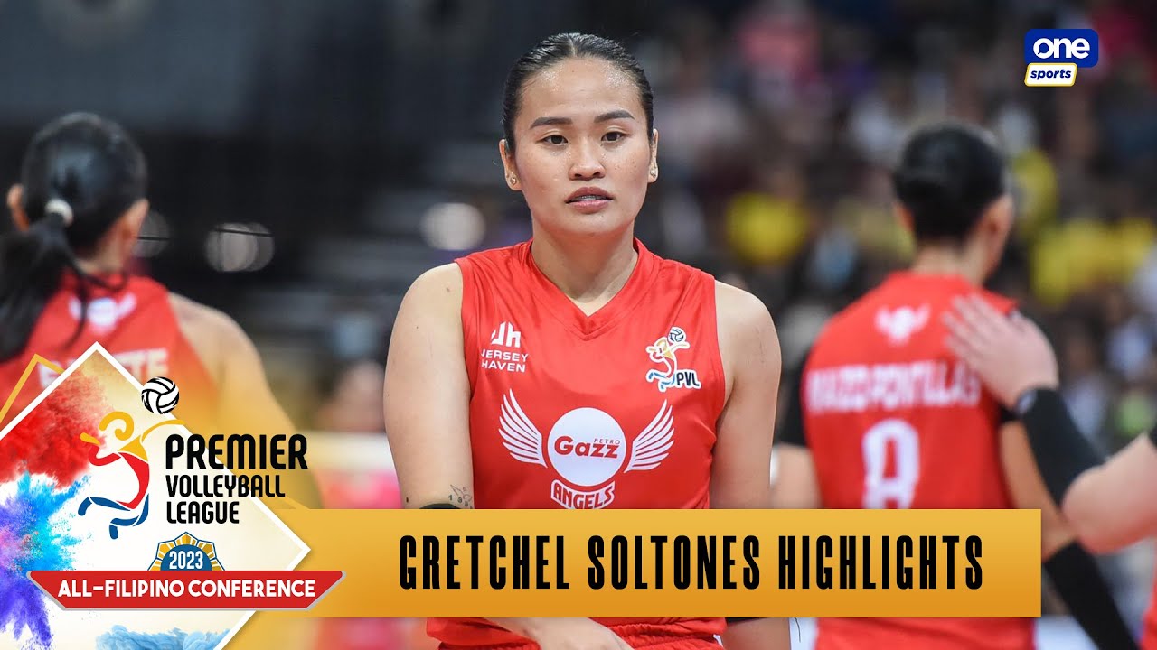 Gretchel Soltones highlights | 2023 PVL All-Filipino Conference - YouTube