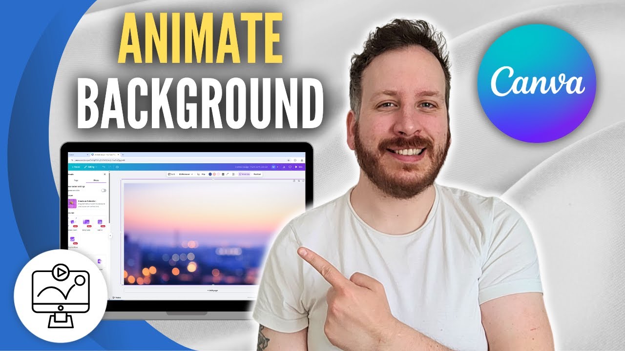 How To Animate Background On Canva - YouTube