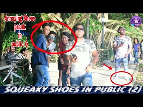 Squeaky Shoes Prank in public | Part 2 | Pranks 2019 | YouTube Jokers ...