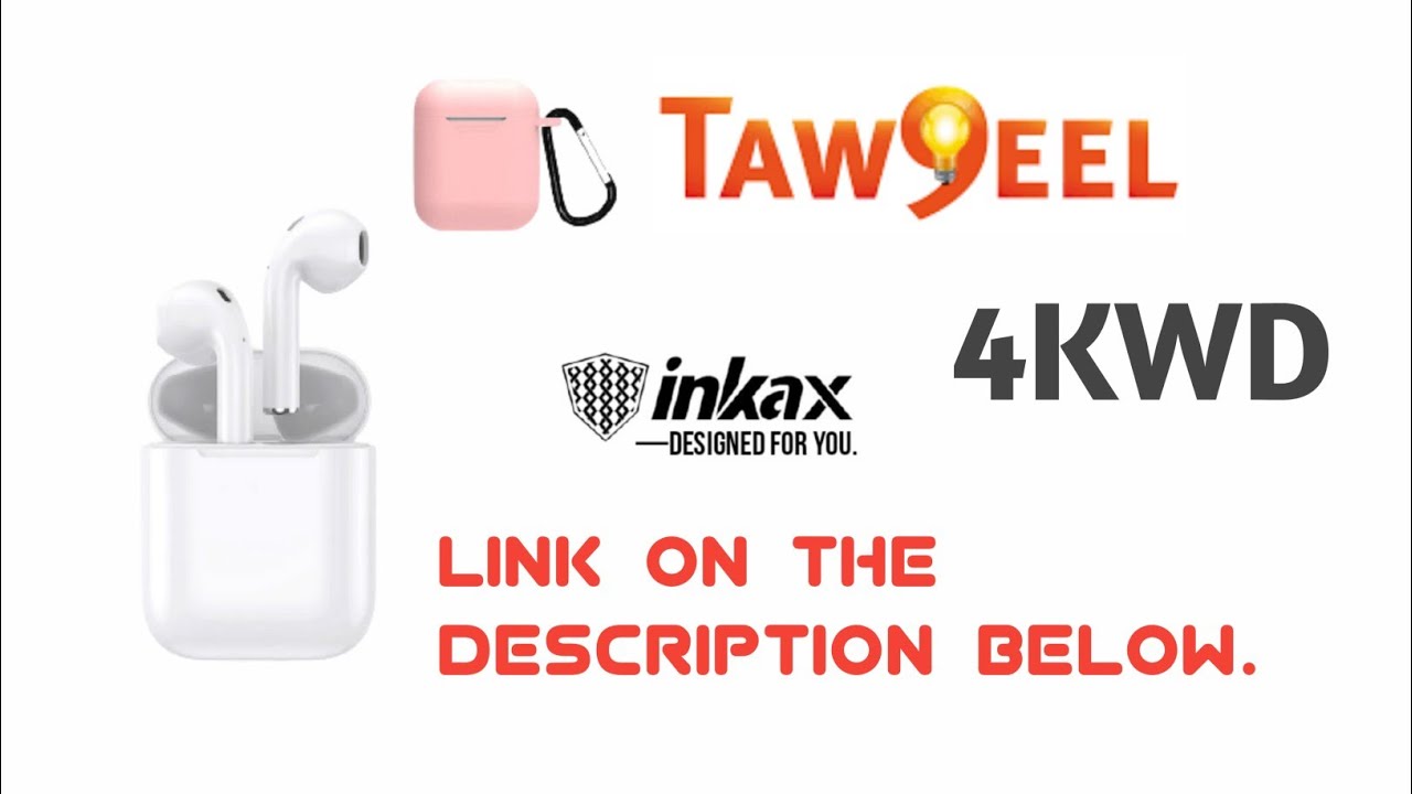 inkax airPods T02 Unboxing & Review. - YouTube