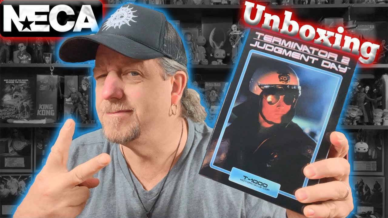 Unboxing Ultimate Terminator 2 T-1000 Police Officer by Neca - YouTube