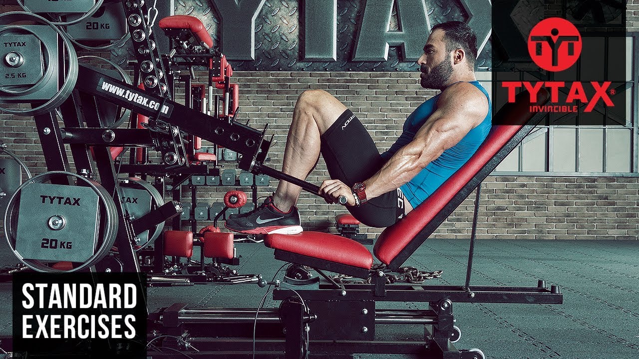 Sled Chest Press | TYTAX® M2 - YouTube