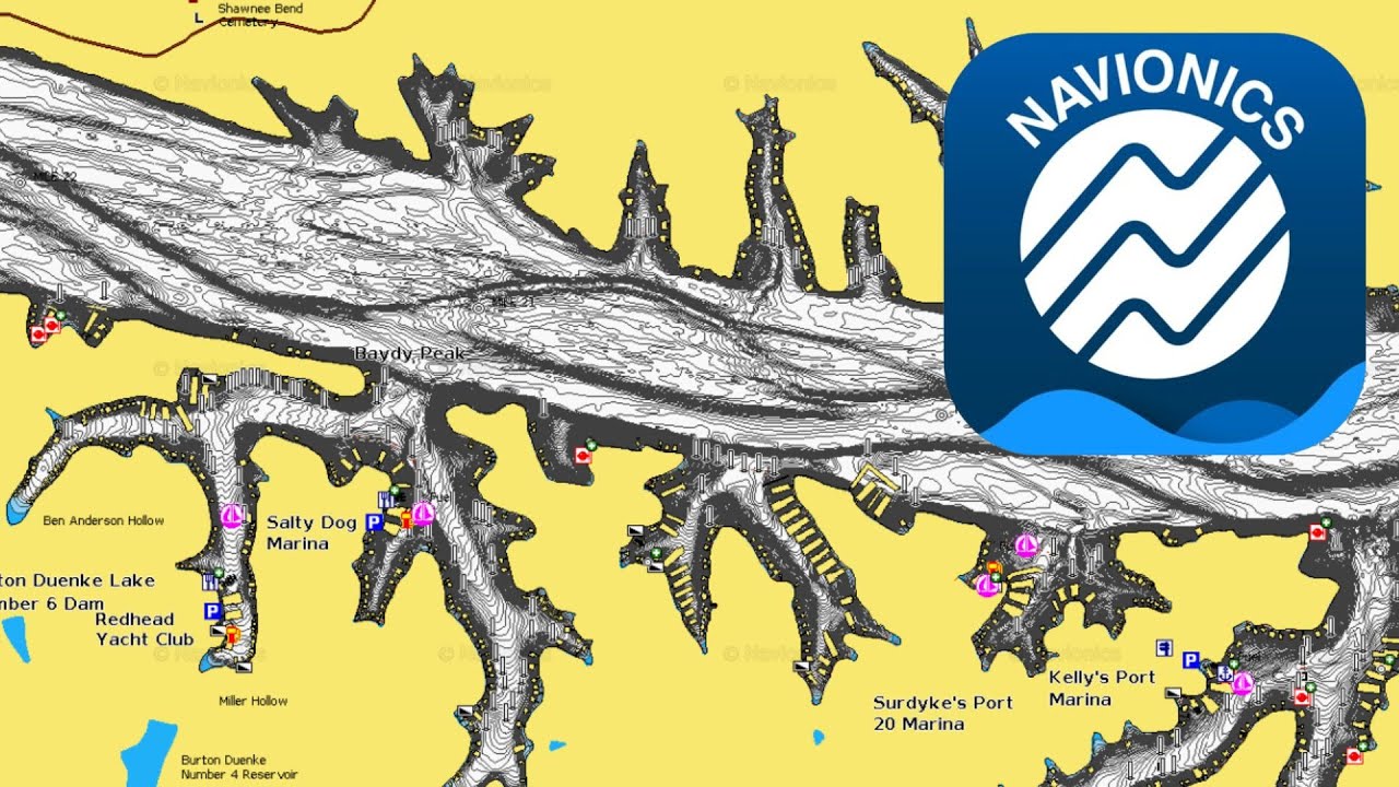 How to read a CONTOUR MAP for fishing! - YouTube