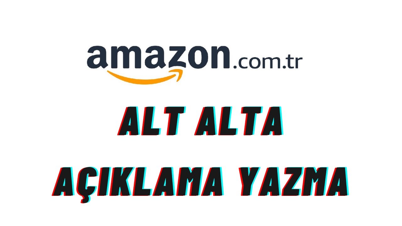 Amazon ürün açıklamasını alt alta yazma html - YouTube