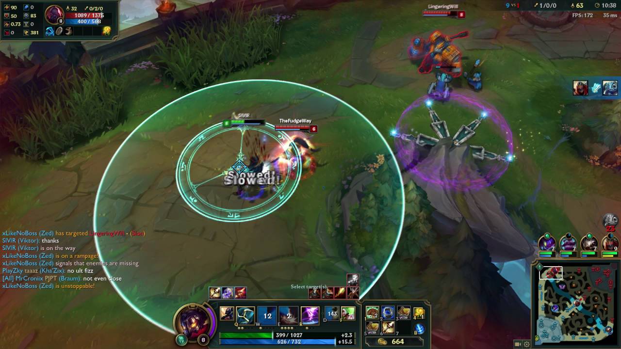 League of Legends - Summoners Rift - First Viktor Game! - YouTube